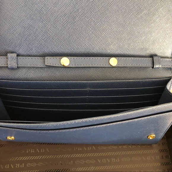 Prada | Bags | Prada Chain Wallet | Poshmark